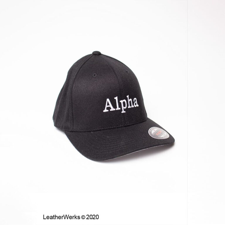 Alpha FlexFit Cap - Classic Adjustable Leather Cap