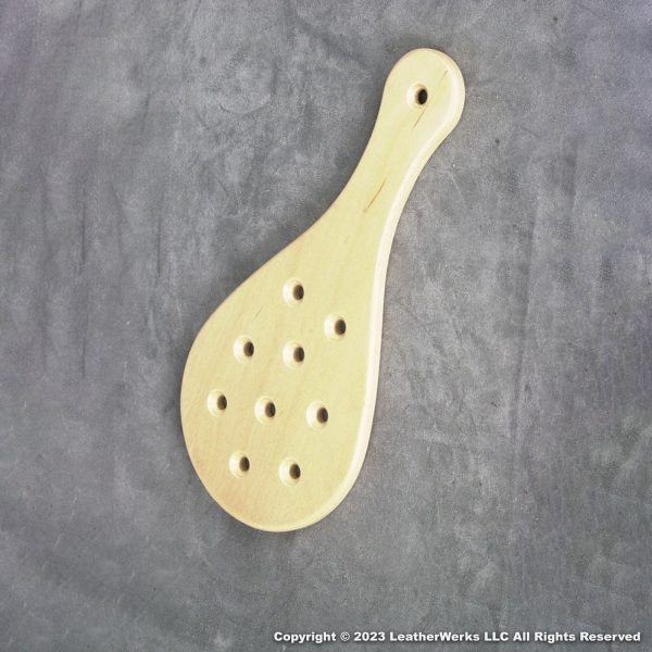 Law Paddle Holes - LeatherWerks