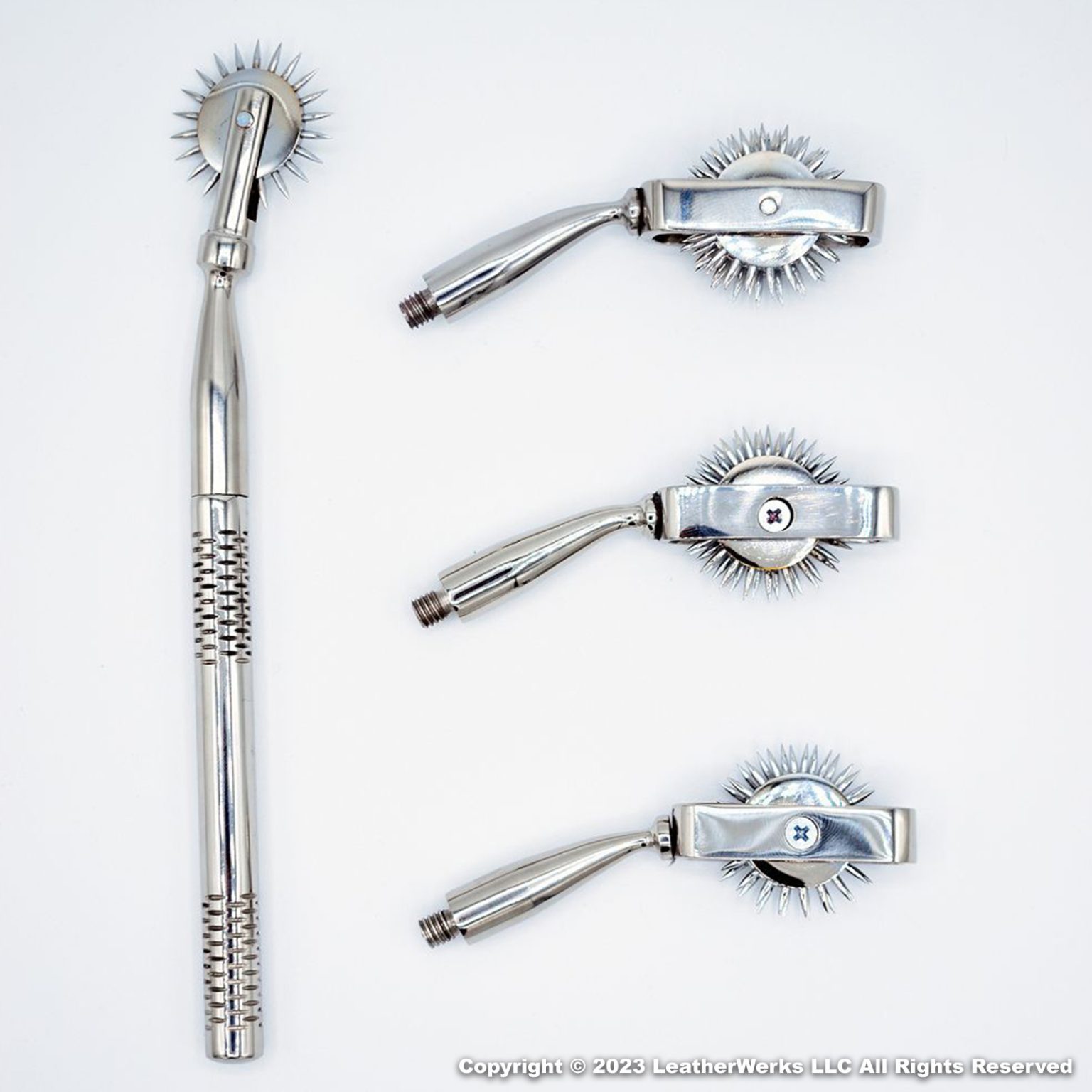 Deluxe LW Pinwheel Set in Stainless Steel for Pleasure