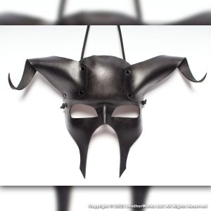 Minotaur Mask Black – LeatherWerks