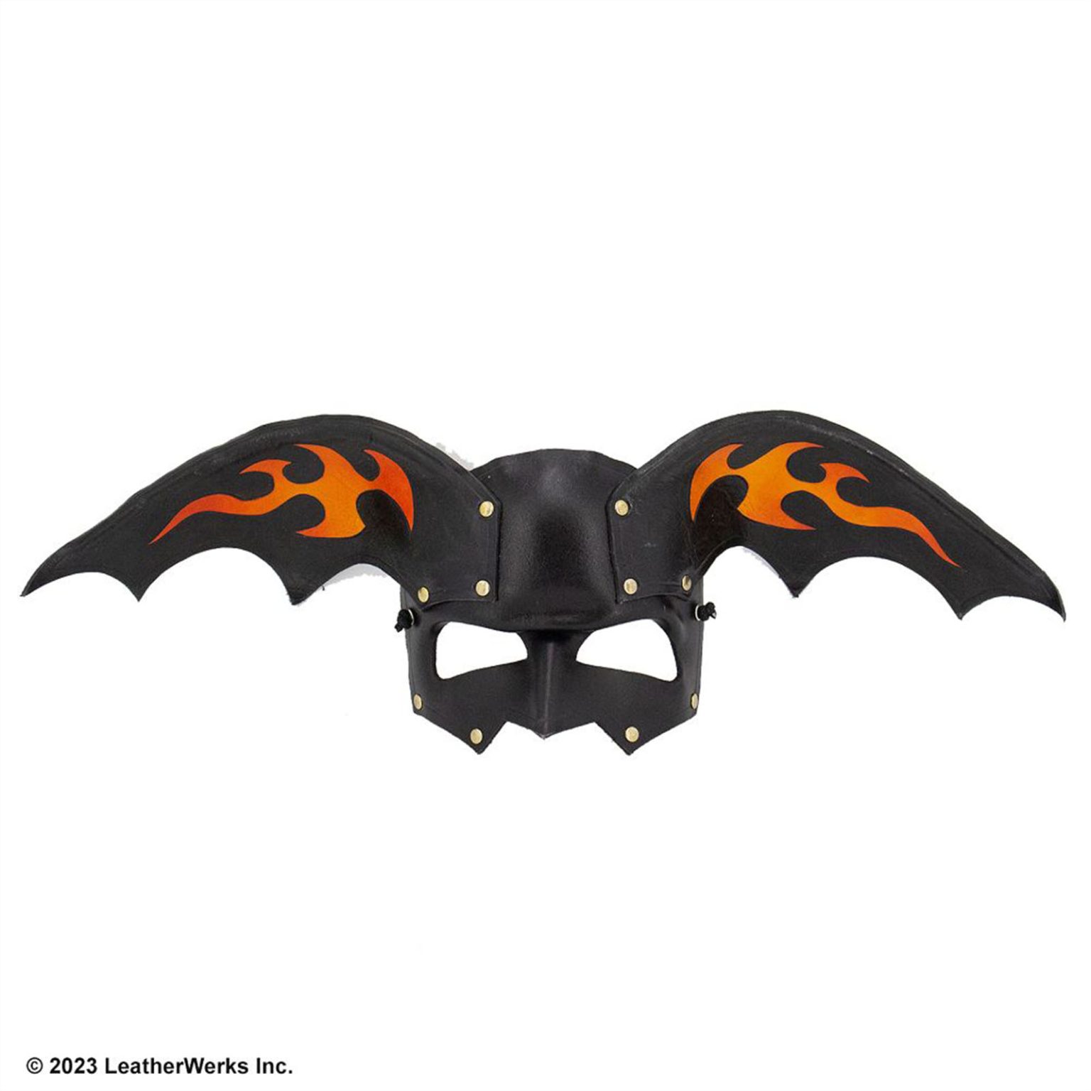 Flaming Bat Wing – LeatherWerks