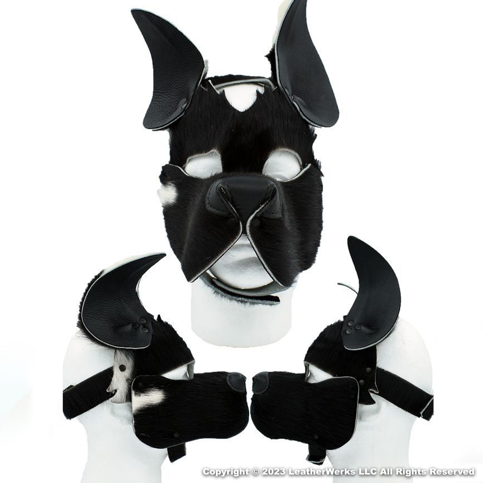 Hairy Puppy Mask 45 - Fun and Eye-Catching Pet Accessory