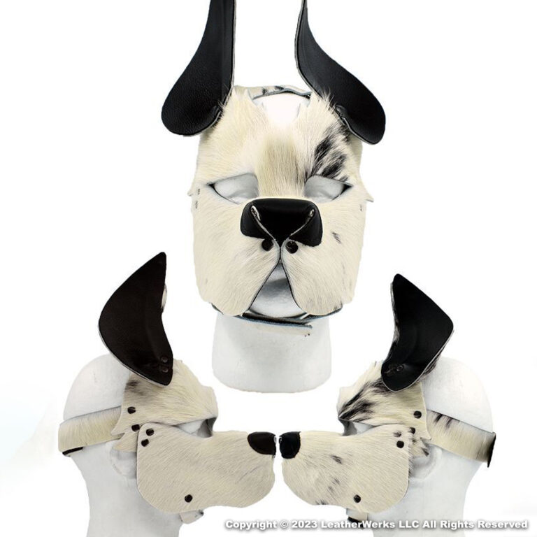 Hairy Puppy Mask 29 - Playful Accessory for Pet Lovers