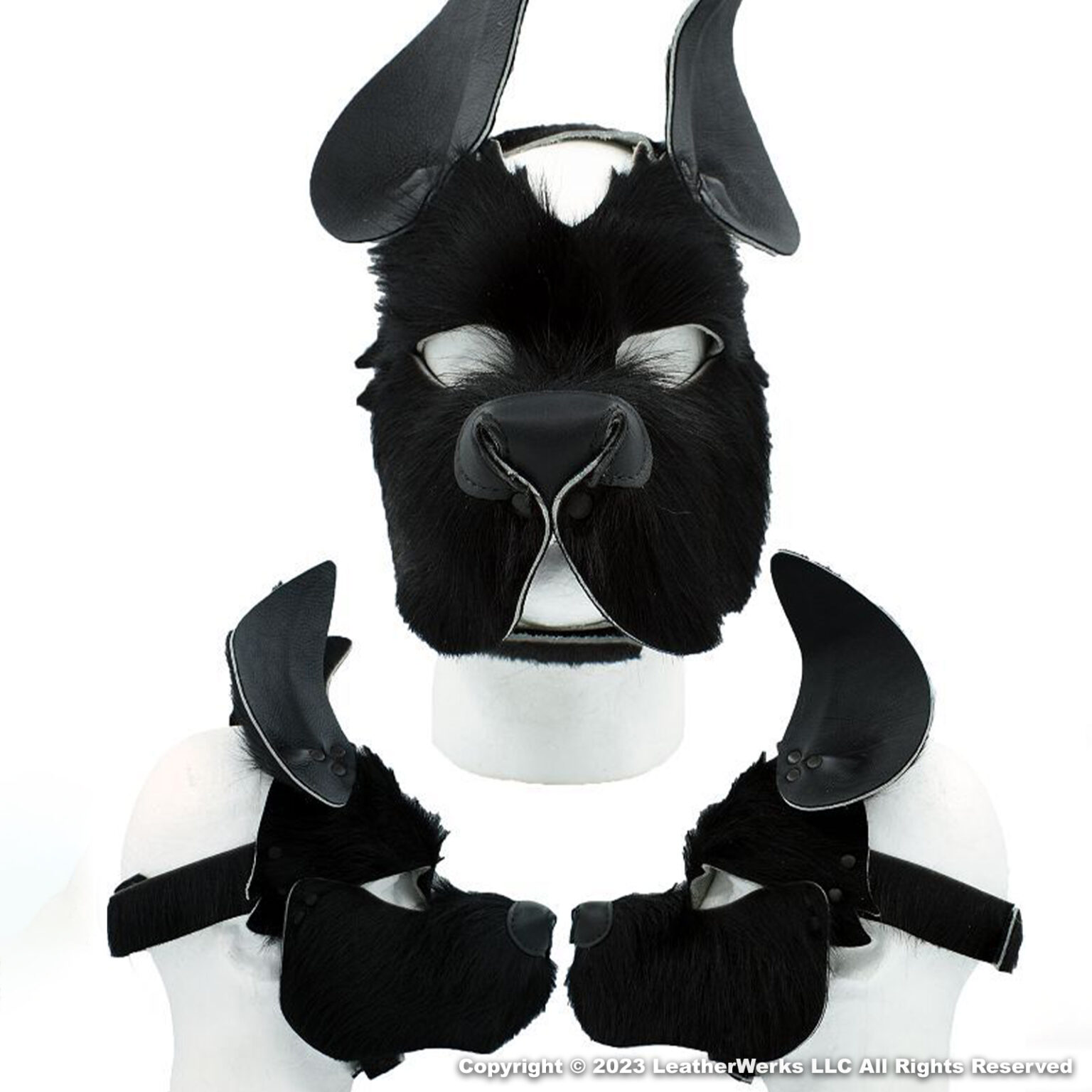 Hairy Puppy Mask 40 - Fun Accessory for Pet Enthusiasts