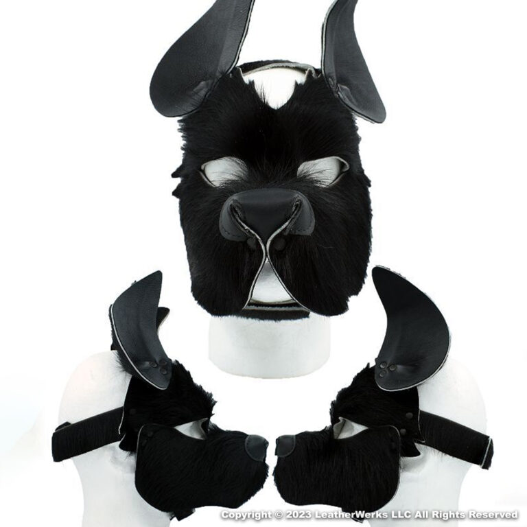 Hairy Puppy Mask 40 - Fun Accessory for Pet Enthusiasts