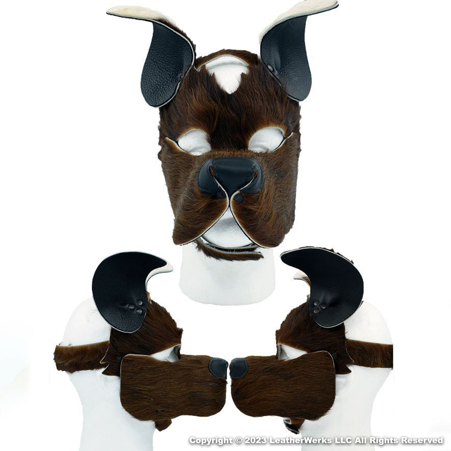 Hairy Puppy Mask 50 for Fun and Playful Looks