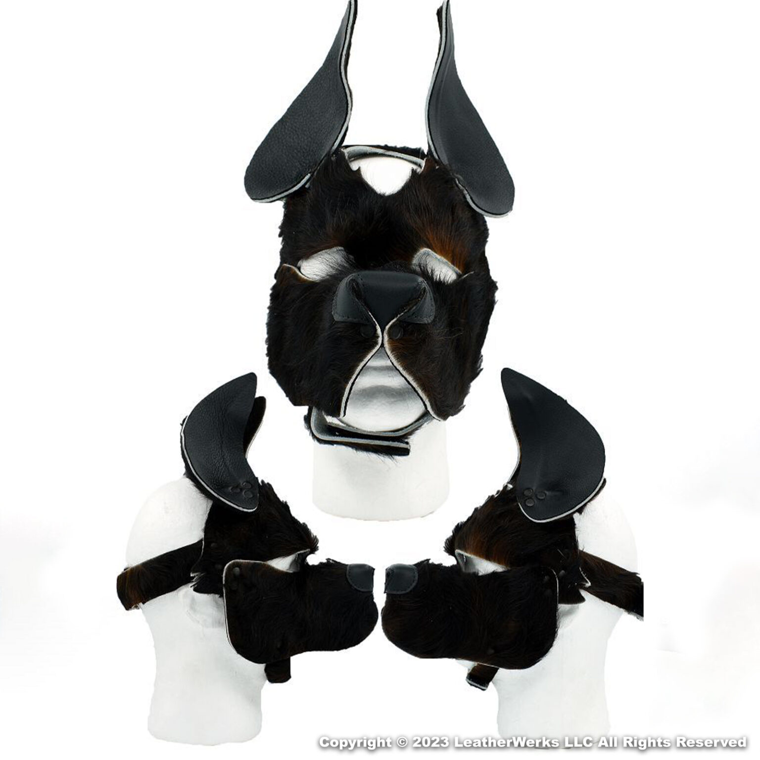 Hairy Puppy Mask (57) - Fun accessory for playful situations