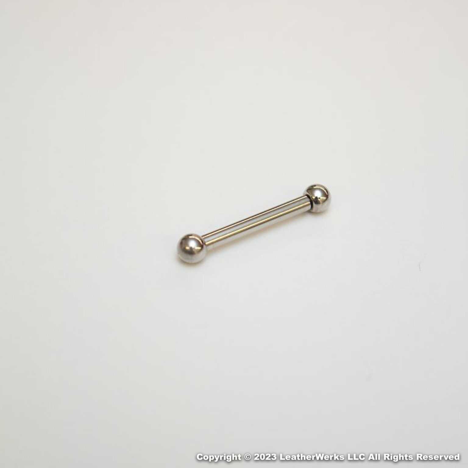 8G Barbell Stainless - Durable Jewelry for Body Piercing