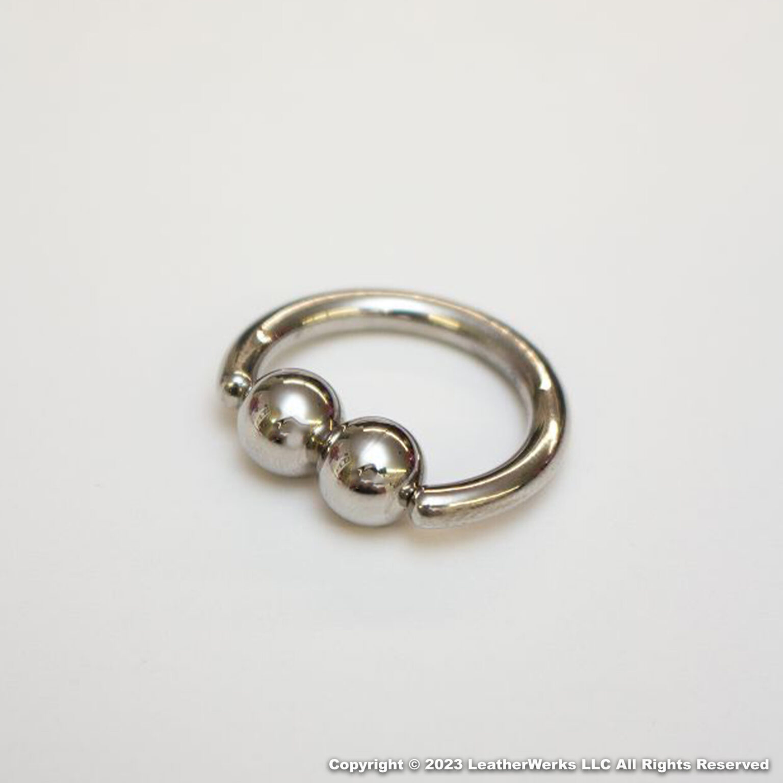 8G Captive Double Ball Ring - Stylish Jewelry for Piercing