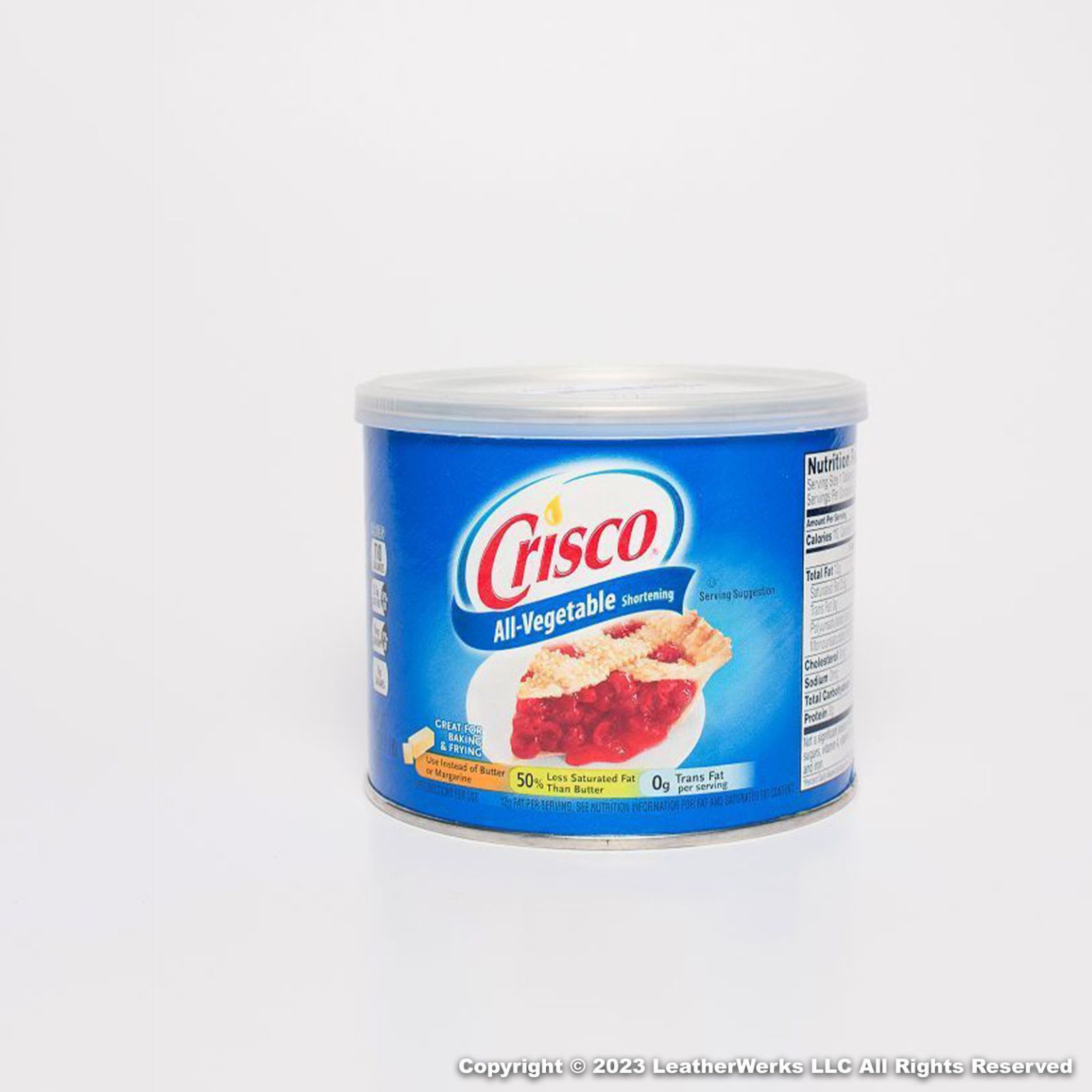 Crisco Can - Classic Can of Crisco for Practical Use